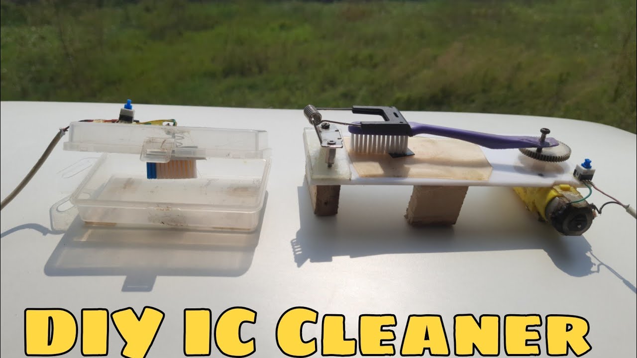 How to Make IC Cleaner with Piston Mechanism Part2 - YouTube