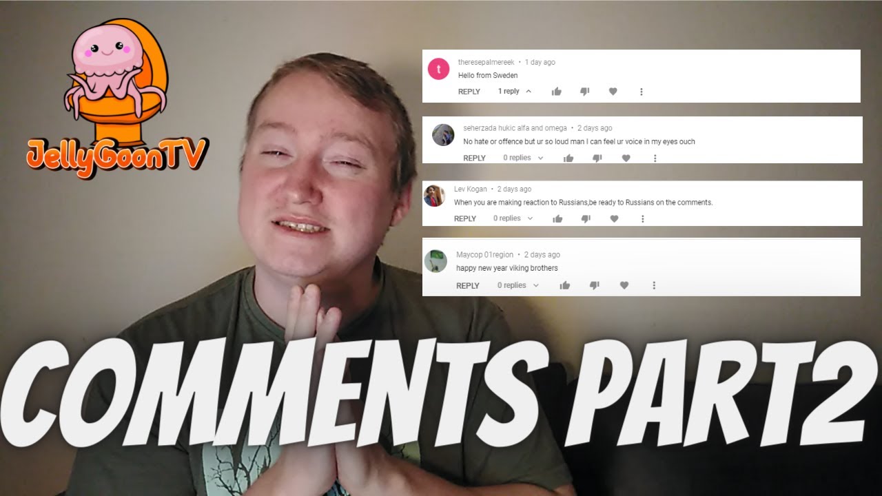 Jelly Reading The Comments #2!! - YouTube