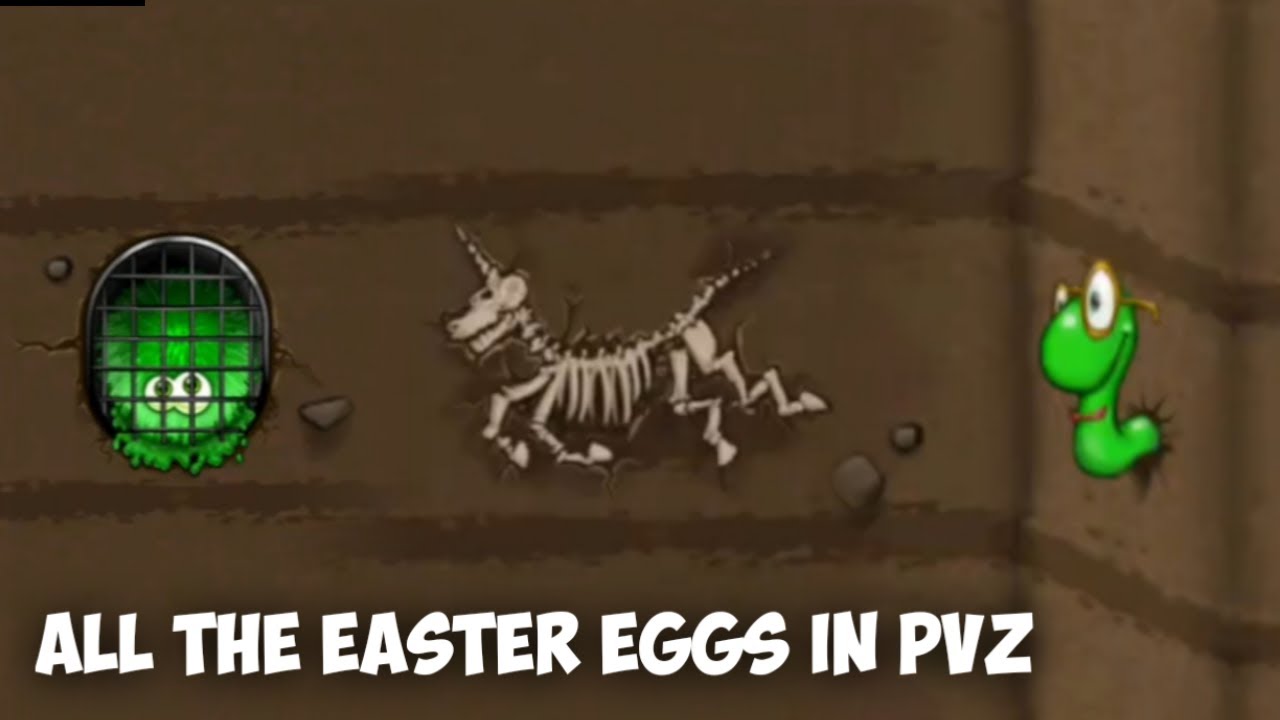 All Easter eggs in the PVZ - YouTube