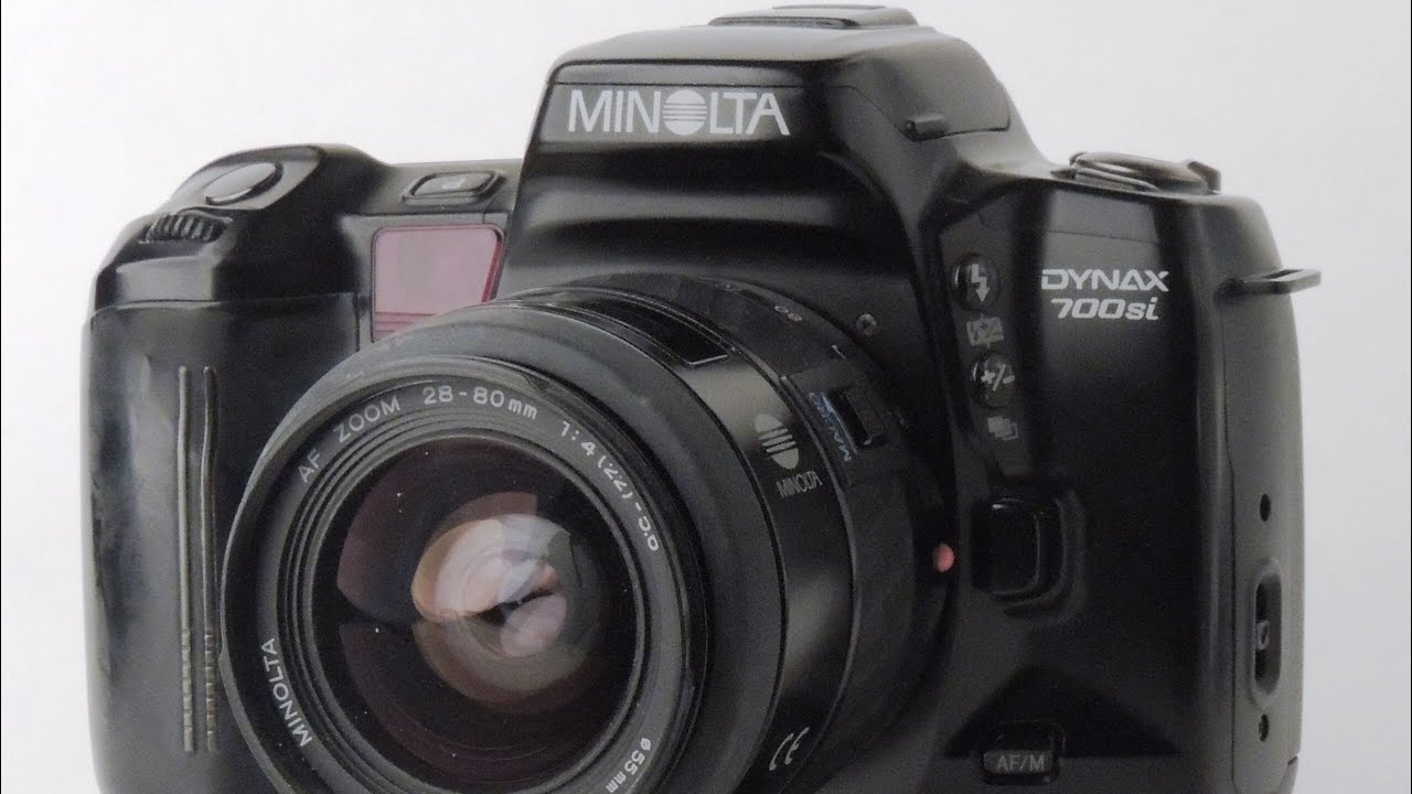 Minolta Dynax 700si is completely GOOSE #minolta #photography - YouTube