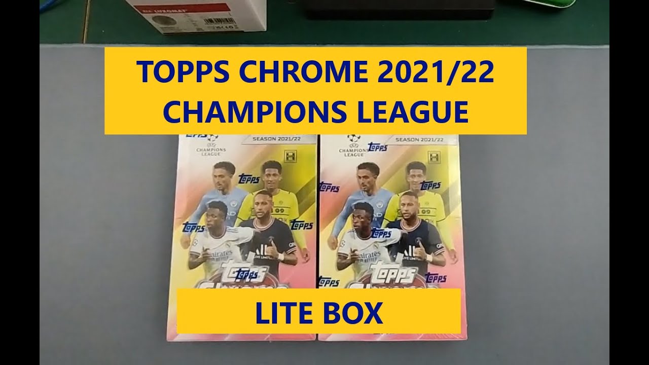 UNBOXING: TOPPS CHROME SOCCER CHAMPIONS LEAGUE LITE BOX ⚽👏⚽ - YouTube
