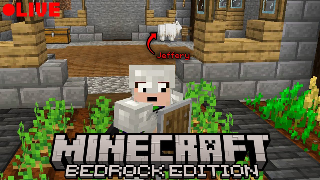 Minecraft Bedrock Edition Survival Series Livestream: Winter Drop ...