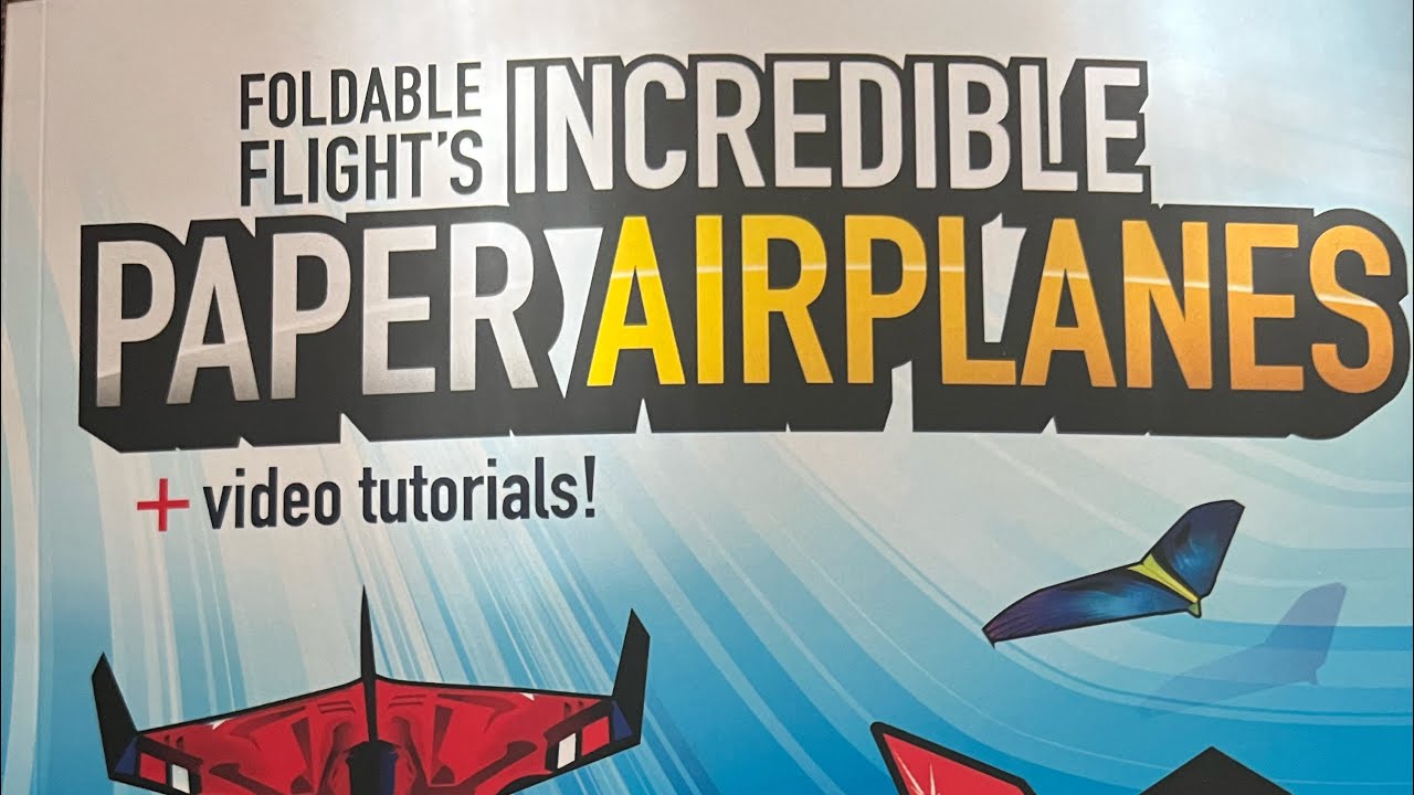 Foldable Flight’s Paper Airplanes review - YouTube