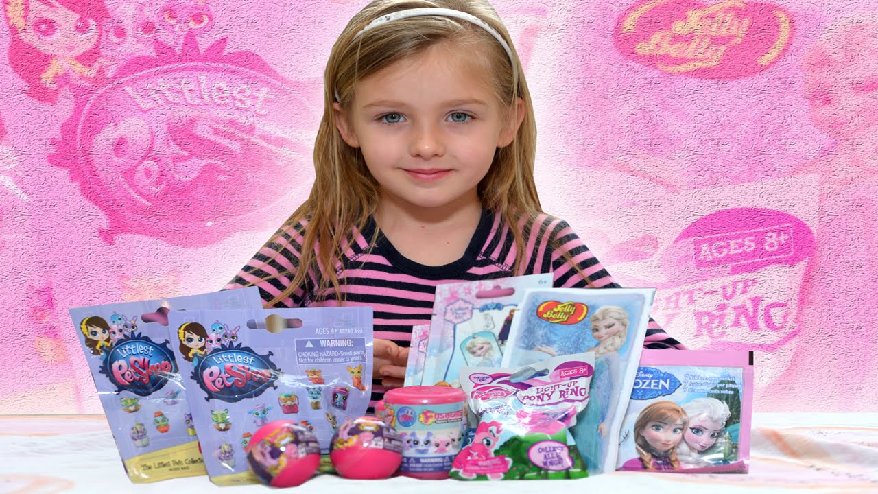 Mimi's First Toy Surprise Video - YouTube