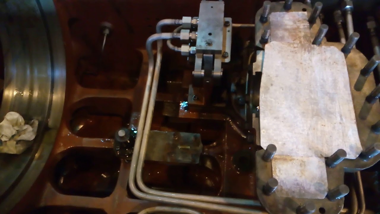 50 MW turbine lower casing with fixed blade - YouTube