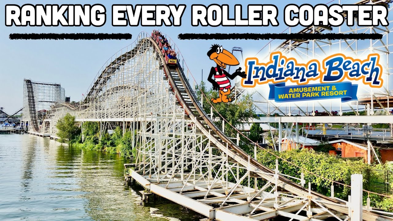 Top 7 Roller Coasters at Indiana Beach | Monticello, Indiana (2024 ...