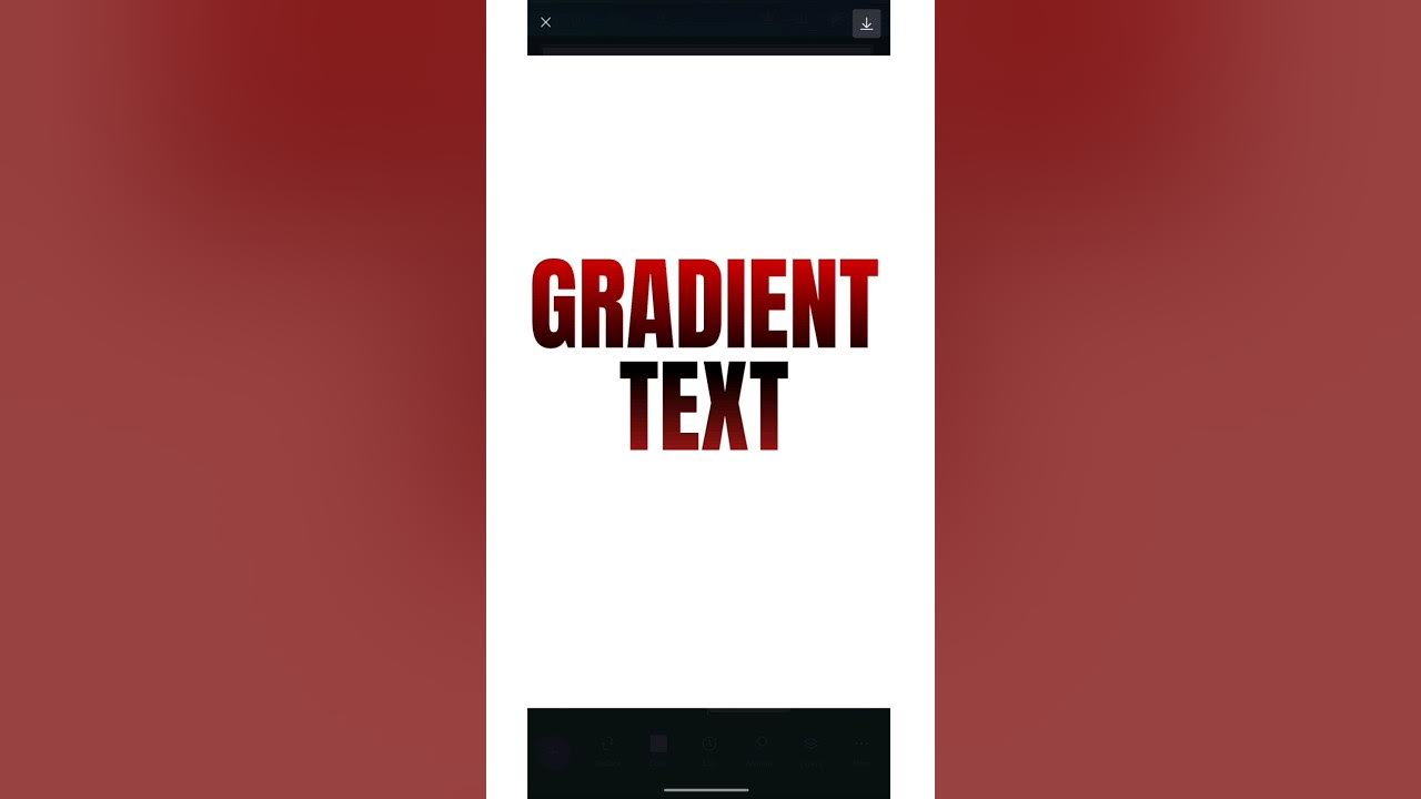 How to Add Gradient Text Effect with TypeGradient in Canva | Canva Tutorial #shorts #tricks ...