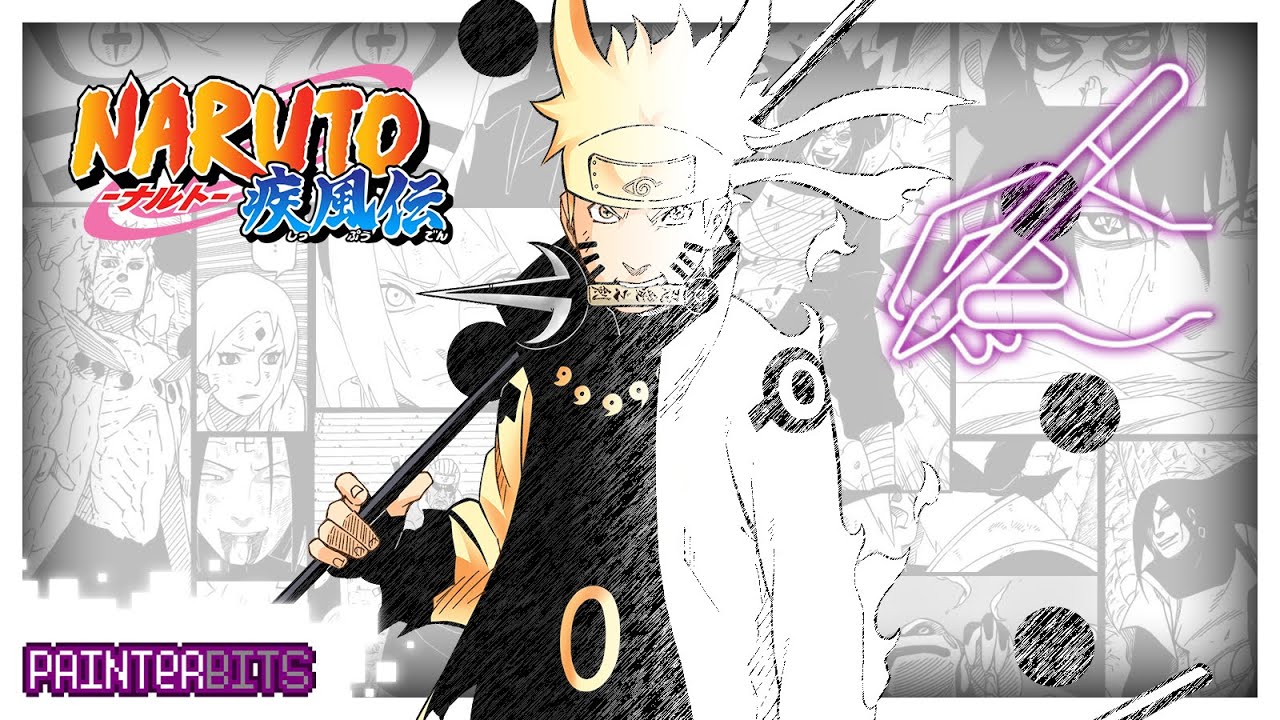 [DRAWING] Naruto Rikudou Sennin - YouTube