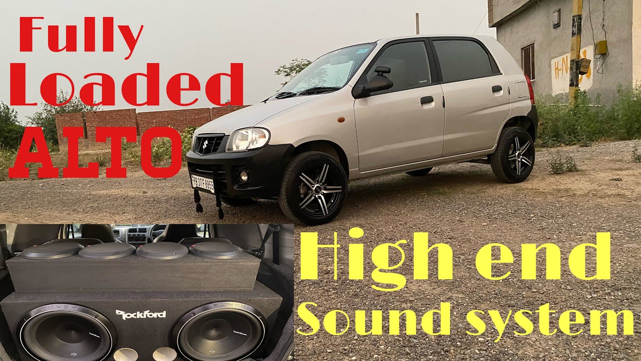 Fully modified alto | high end sound system | dsp | alloys | modified ...