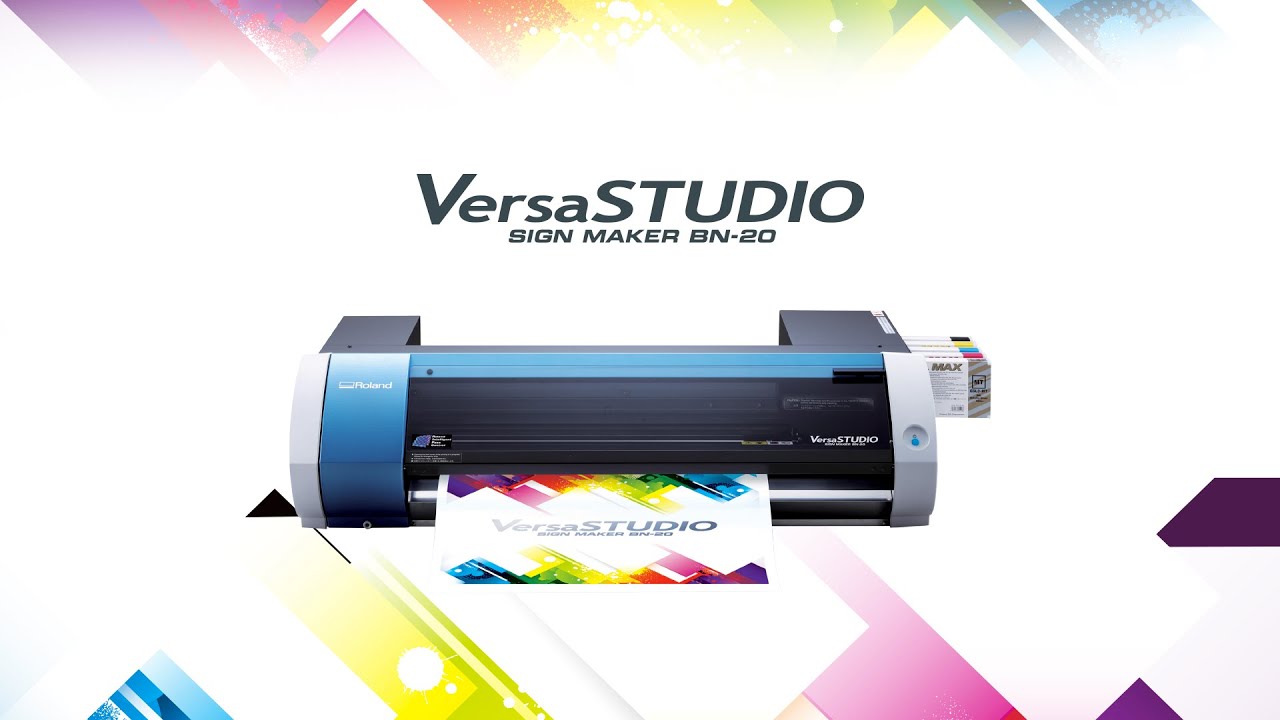 Roland VersaSTUDIO BN-20 - YouTube