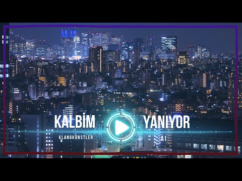 🔥 Kalbim Yanıyor 💔⚡ | Modern Electro-Arabesk Psikedelik Rock | Türkçe Duygusal Dans Müziği 2025 🎶💫