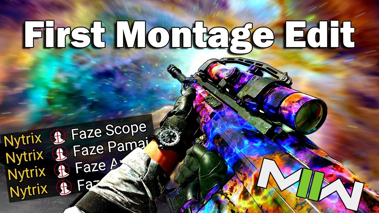 First Montage Edit | MW2 - YouTube
