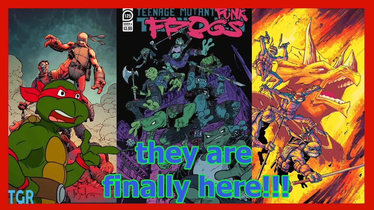 ninja turtles idw issue 125 breakdown - YouTube