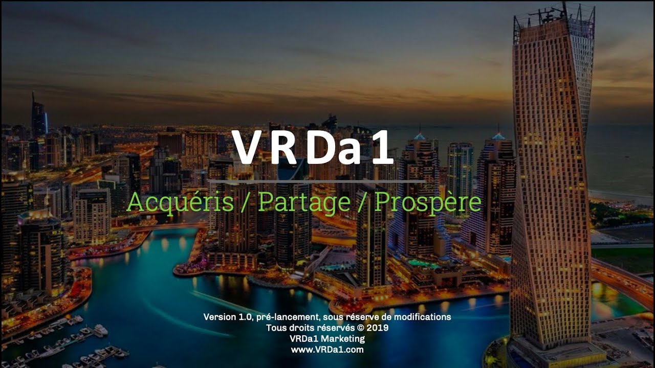 Grand Home based Business Presentation VRDa1 French - YouTube