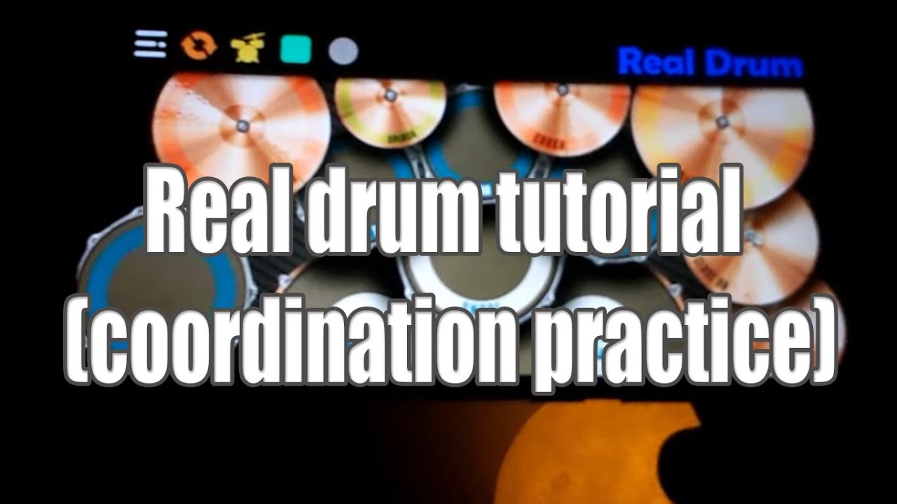Real drum tutorials (coordination practice) - YouTube