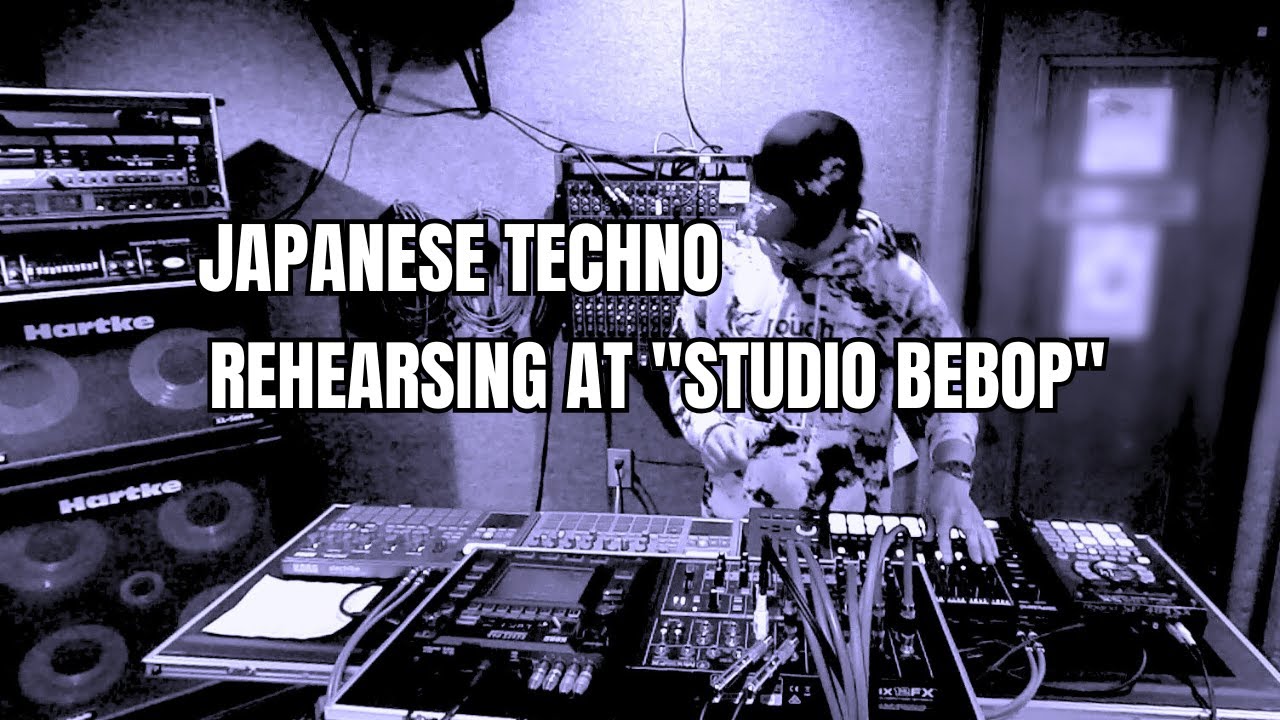 Japanese Techno Machine Live | Rehearsing at "STUDIO BEBOP" for the live show - YouTube