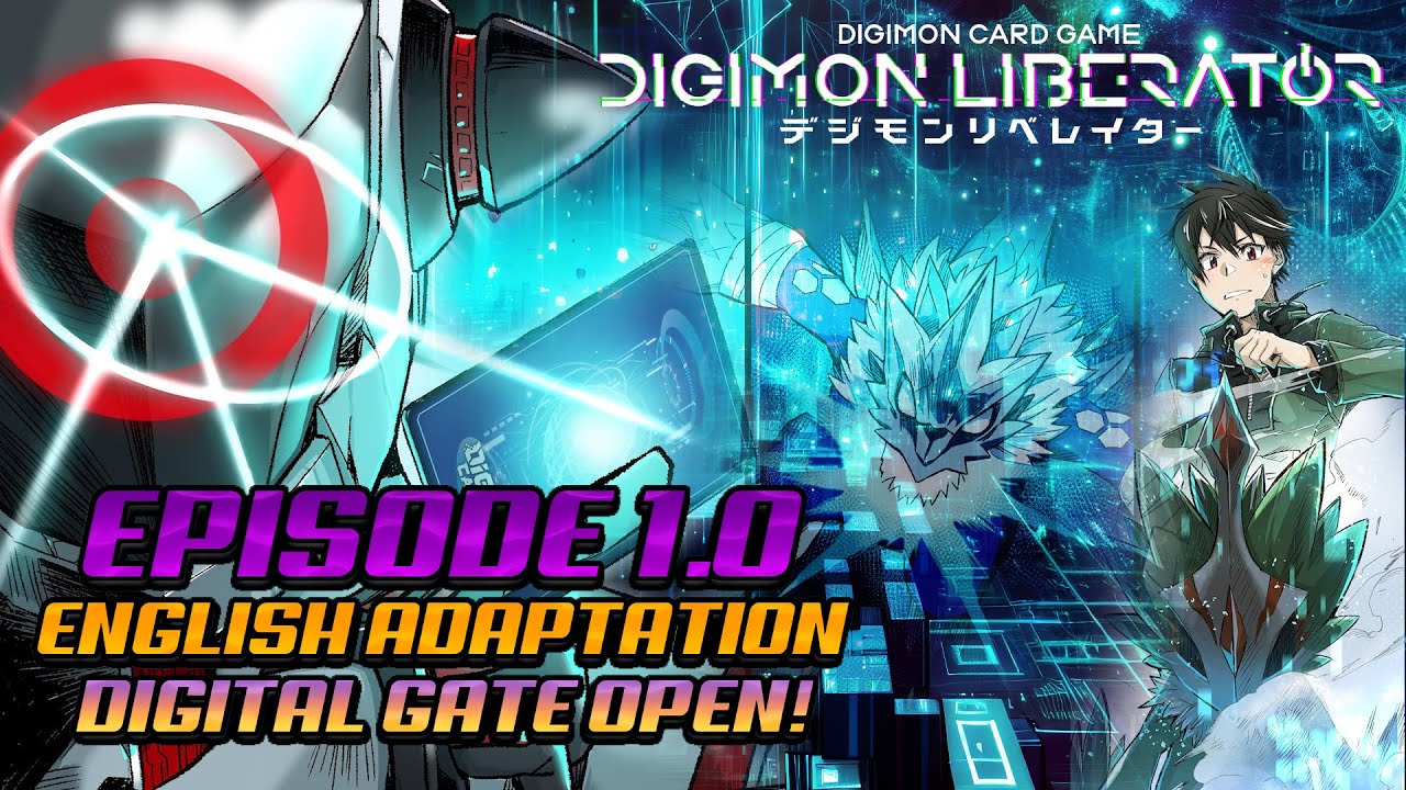 DIGIMON LIBERATOR | EPISODE 01: Digital Gate Open! [ENG READ, CC] - YouTube