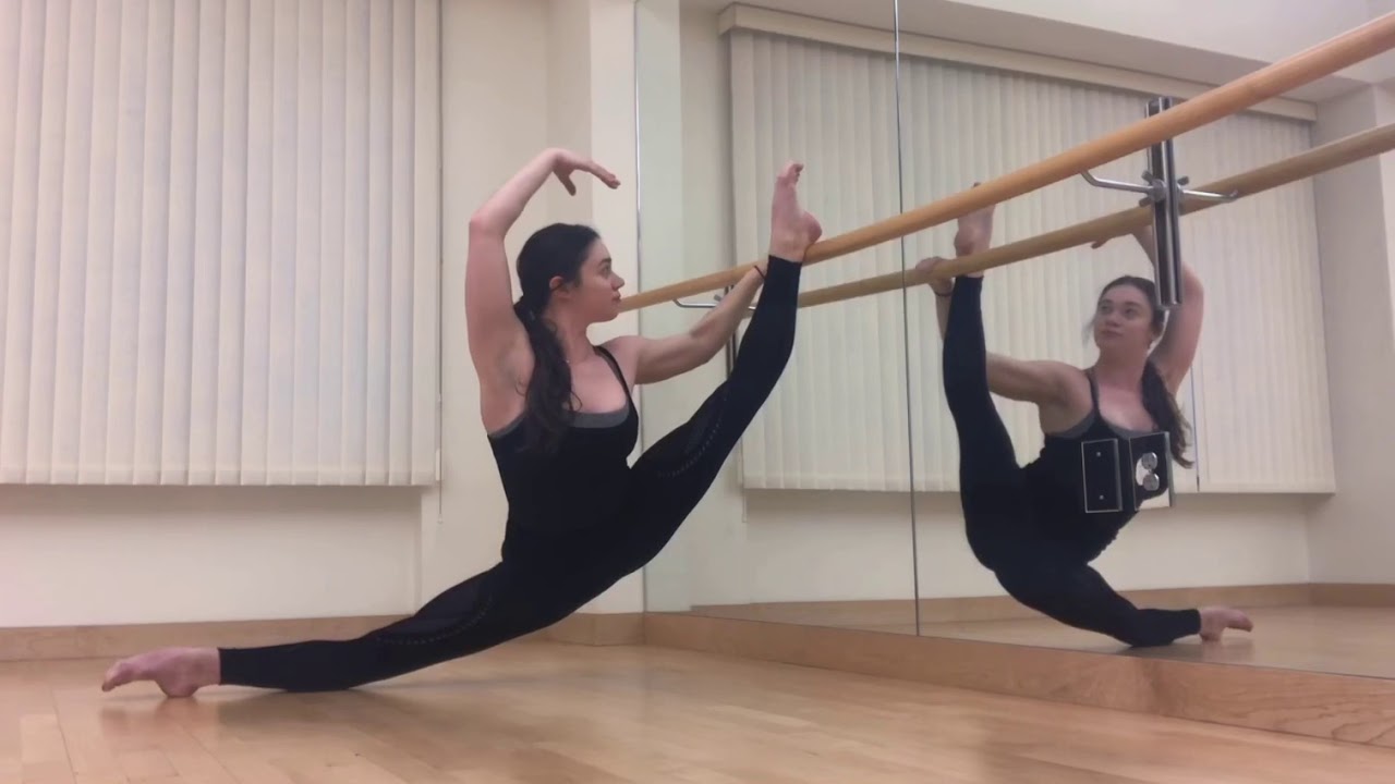 Straddle oversplit stretch - YouTube