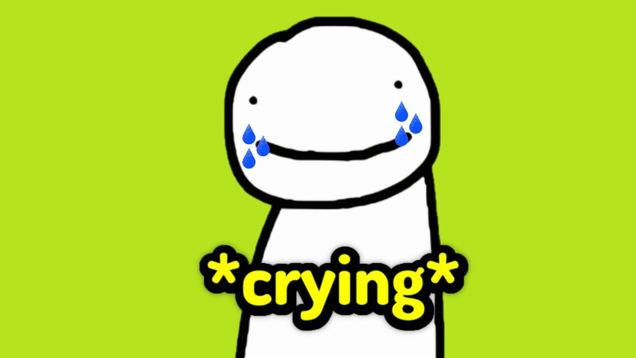 Dream Cries On Live Stream - YouTube