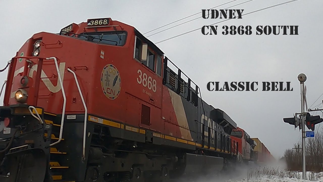CN 3868 South At Udney! - YouTube