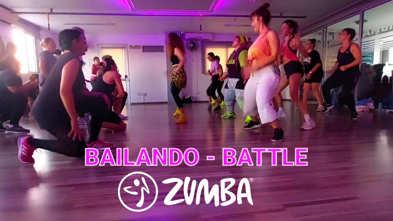 Zumba Dance Battle - Bailando Fitness Choreo - Cumbia Reggaeton Mix ...