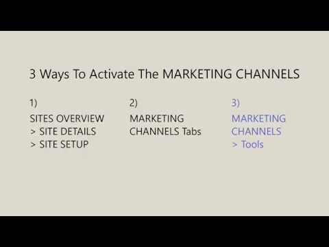 Activate Marketing Channels - YouTube