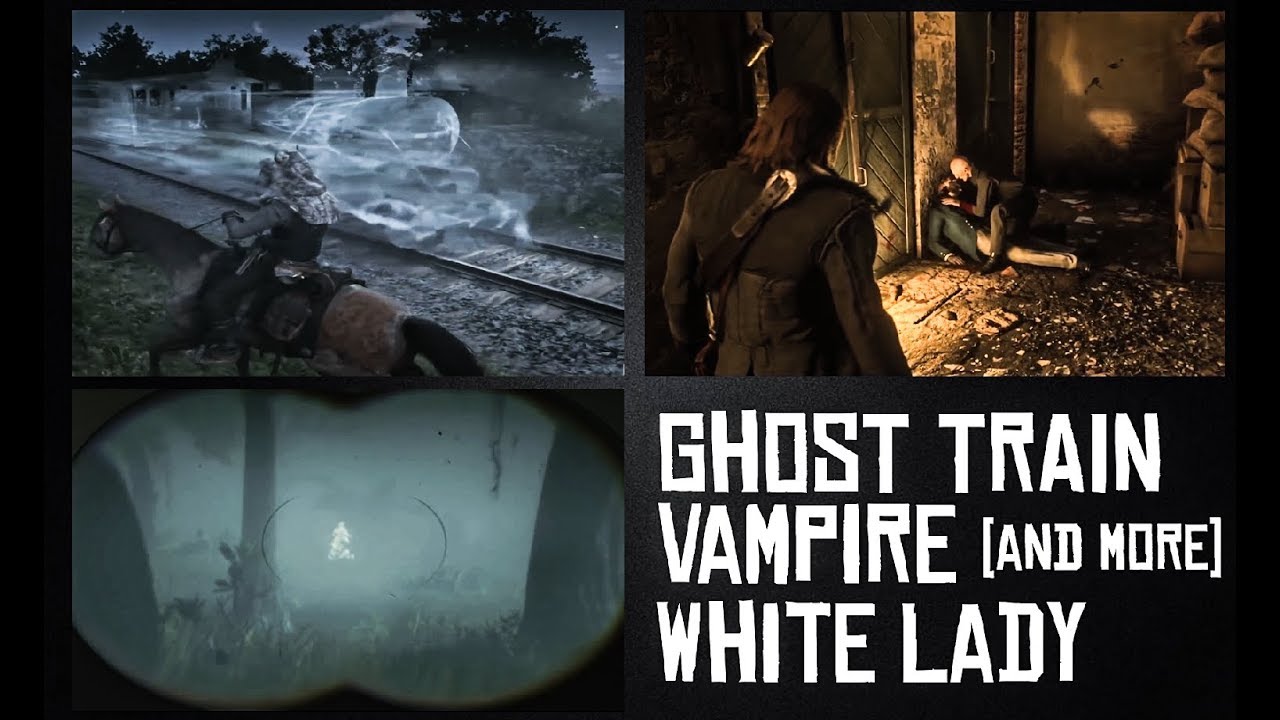 ALL Scary EASTER EGGS (So Far) in Red Dead Redemption 2 Halloween ...