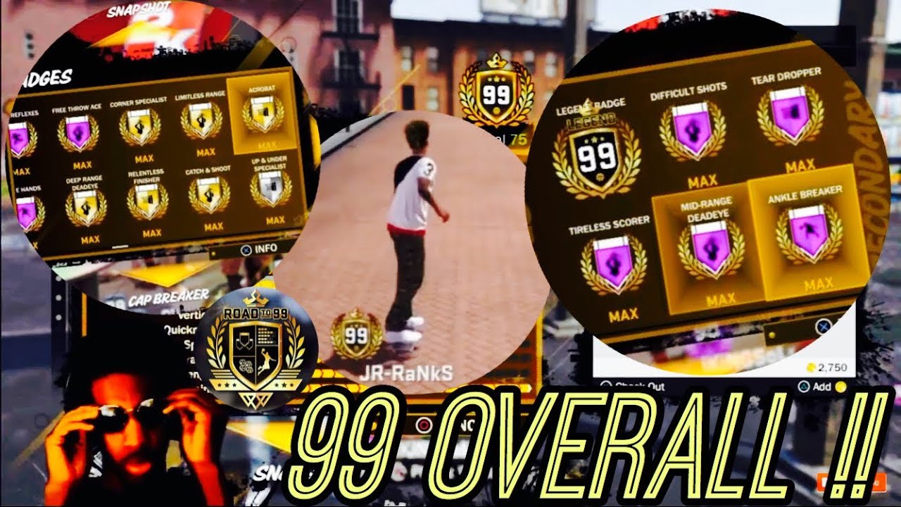 FIRST 99 OVERALL SHARPSHOOTING SHOT-CREATOR!! 8 HOF BADGES!! BEST 99 ...