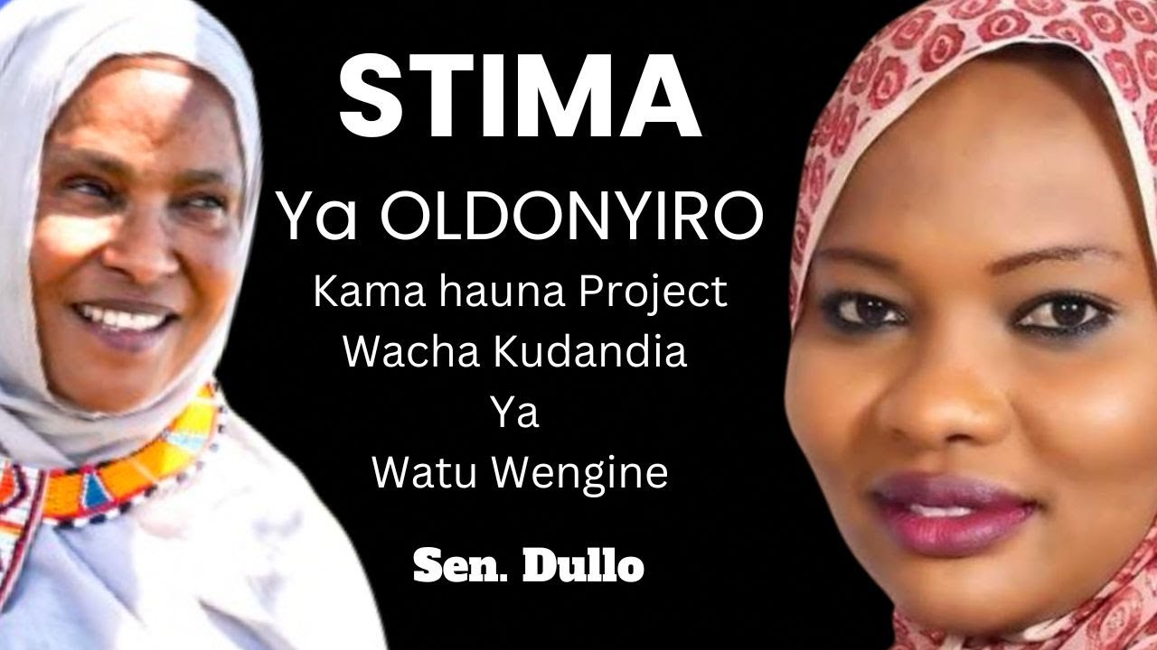 " Eti Tumesukuma STIMA ya Oldonyiro, Hakuna kitu Mumesukuma - Wacheni ...