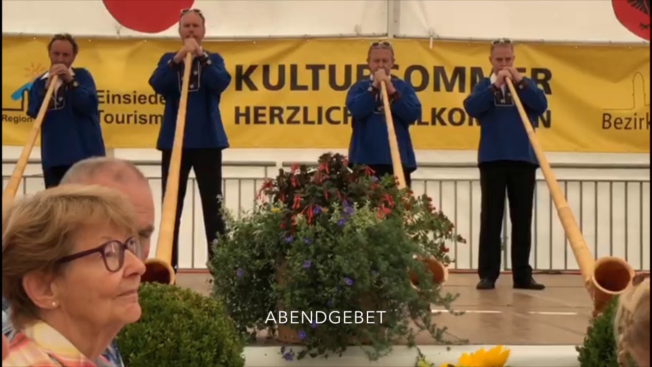 Lochus Alphorn Quartett Einsiedeln ...nicht nur traditionell - YouTube