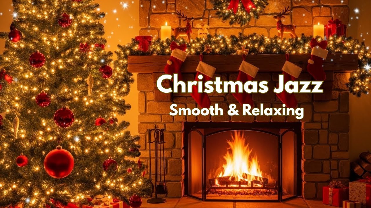 Instrumental Christmas Music With Fireplace - Relaxing Christmas Music ...