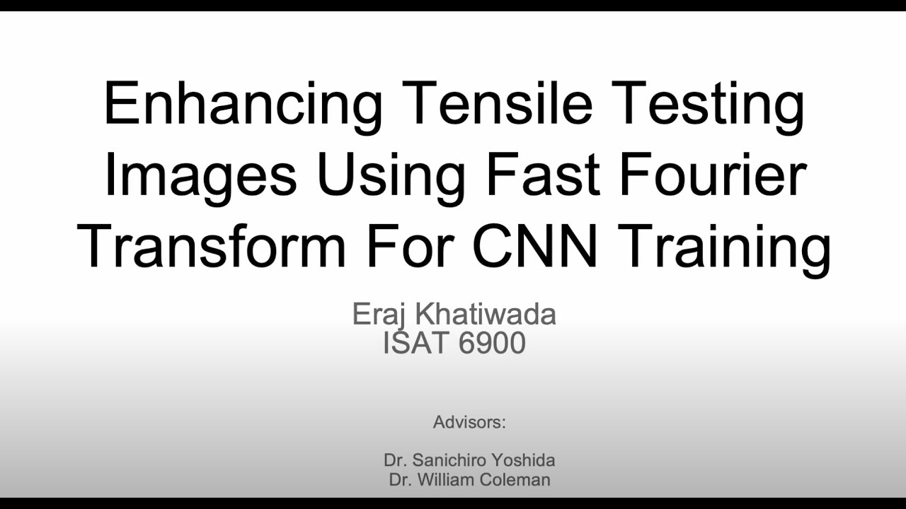 ISAT 6900 - Final Project by Eraj Khatiwada - YouTube