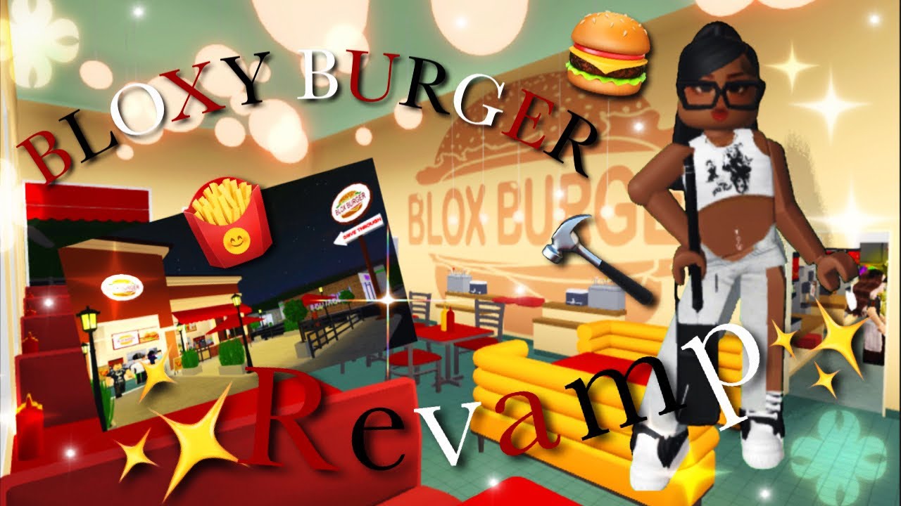 BLOXY BURGER REVAMP 🍔🍟 | +VOICE 🎤| +PRODUCT REVIEW 🔨| ROBLOX #viral ...