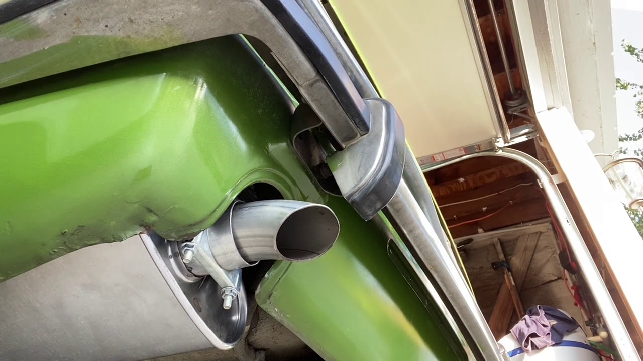 *NEW* Dynomax Super Turbo Muffler on 240Z - YouTube