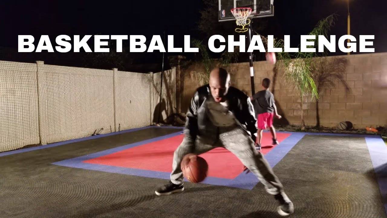 BASKETBALL CHALLENGE ALL Around the World Ap v J Funk v Aniyah v ...