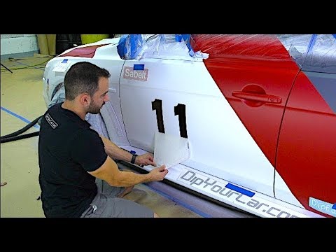 How to Apply Vinyl Graphics to Plasti Dip