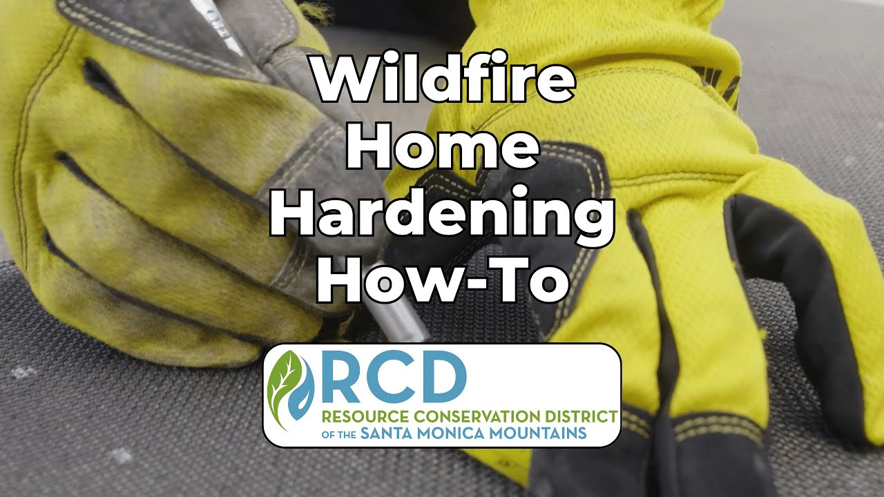 How to Harden a Home for Wildfire: Vents, Gutter Guards, and Gaps - YouTube