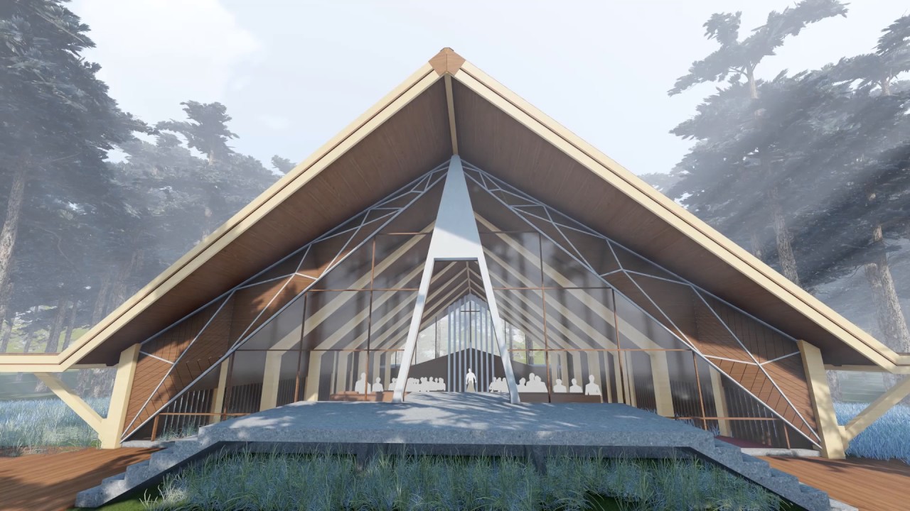 Chapel (Sketchup + Lumion 6) - YouTube