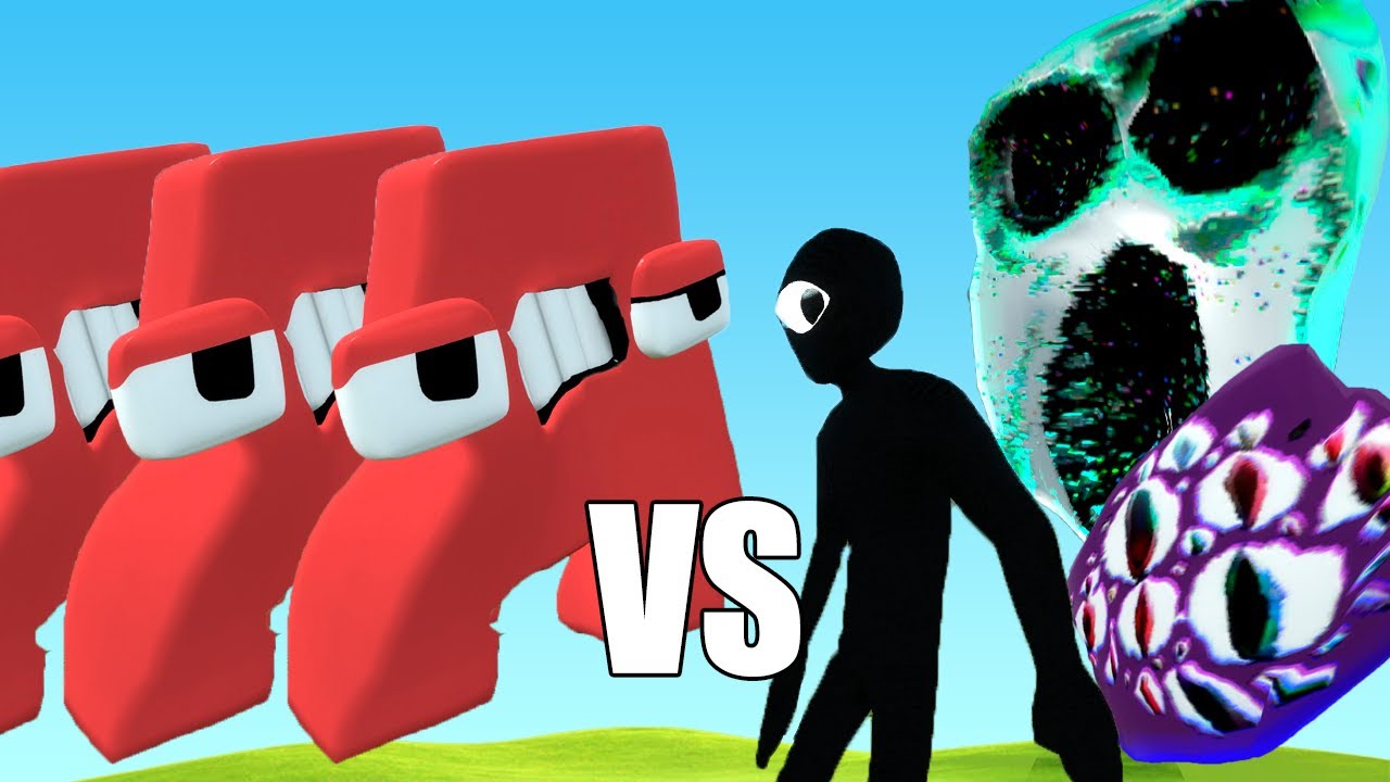 ROBLOX DOORS MONSTERS VS ROBLOX ALPHABET LORE - YouTube