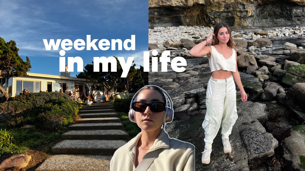 chill weekend in my life | getting outside the house, bbq with friends ...