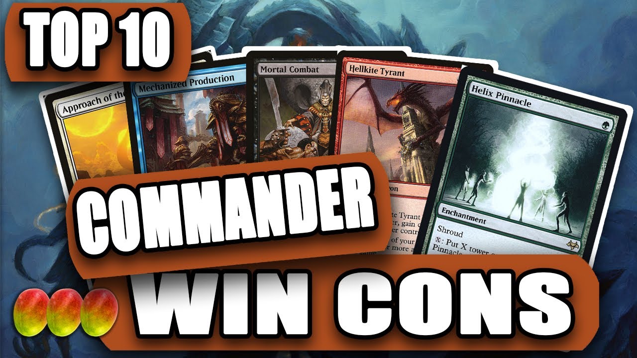Top 10 Commander Win Cons | EDH | triplemangothreat - YouTube