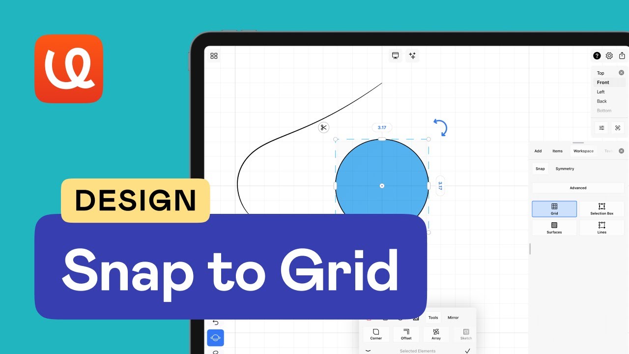uMake Help - Design - Snap to Grid - YouTube