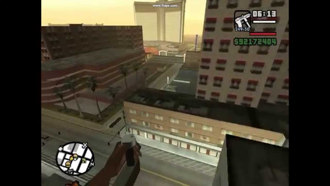 GTA San Andreas First Person Mod 2 - YouTube