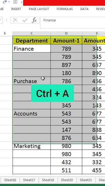 How to Fill Blank Cells in Excel | Fill Blank Cells |#shorts #exceltips #youtubeshorts # ...