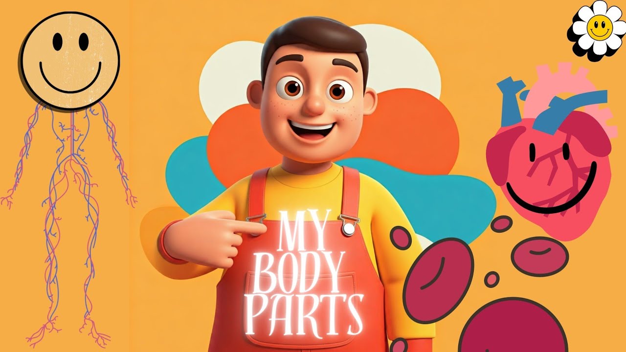 LET'S LEARN ' MY BODY PARTS ' | EDUCATIONAL VIDEOS | KIDS LEARNING 😁 ...