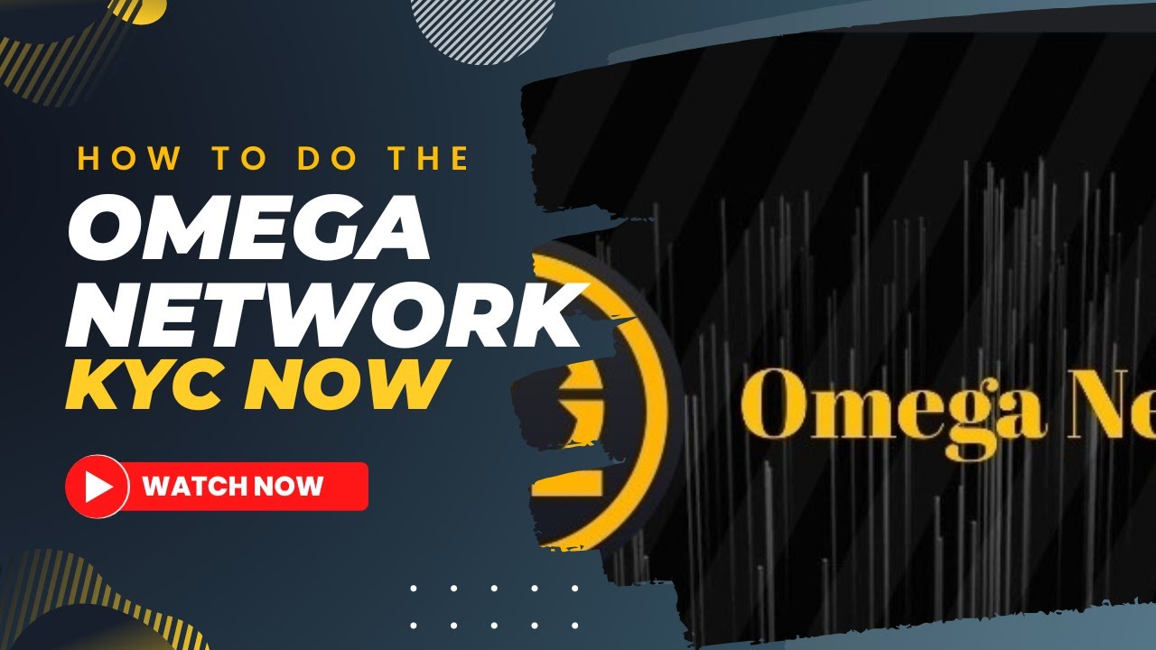 HOW TO DO OMEGA NETWORK KYC - YouTube