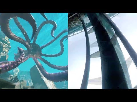 FULL Kraken Unleashed POV side-by-side VR roller coaster experience at SeaWorld Orlando