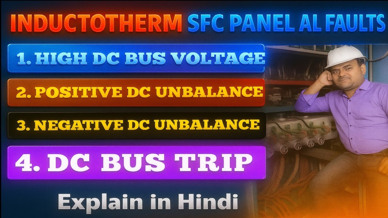 High DC Bus Voltage | Positive DC Unbalance | Negative DC Unbalance ...