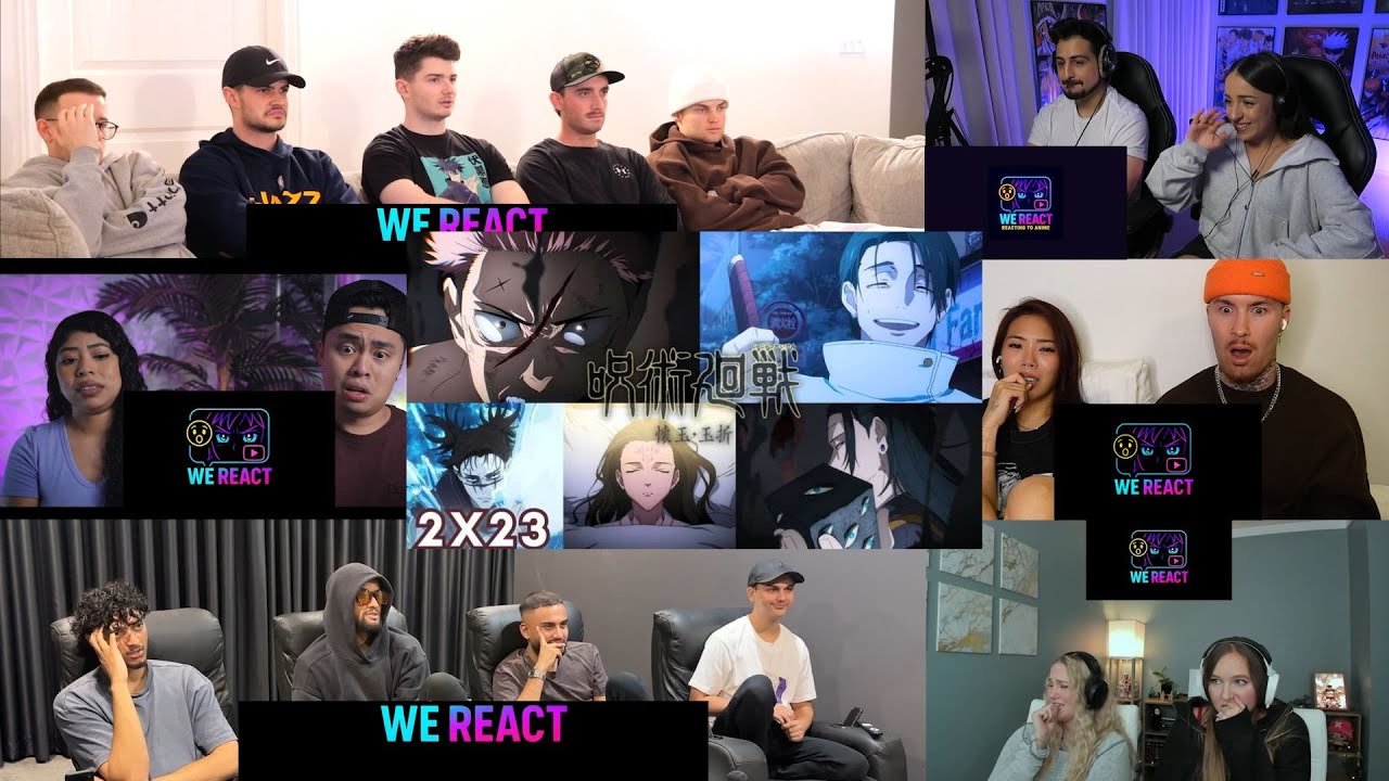 Jujutsu Kaisen Season 02 Episode 23 | Reaction Mashup #anime # ...
