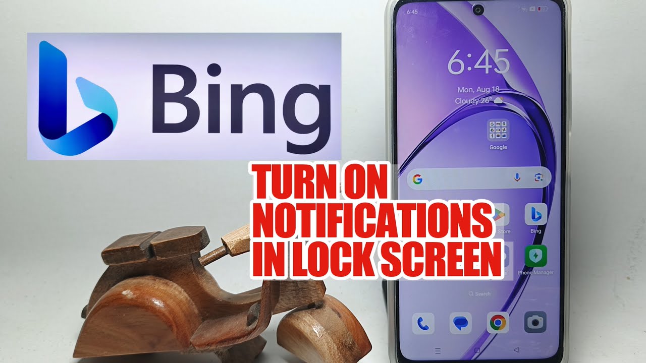 How To Turn On Notifications In Lock Screen In Microsoft Bing On ...